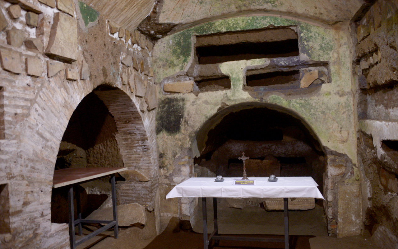 Italia – Catacumbas de San Calixto