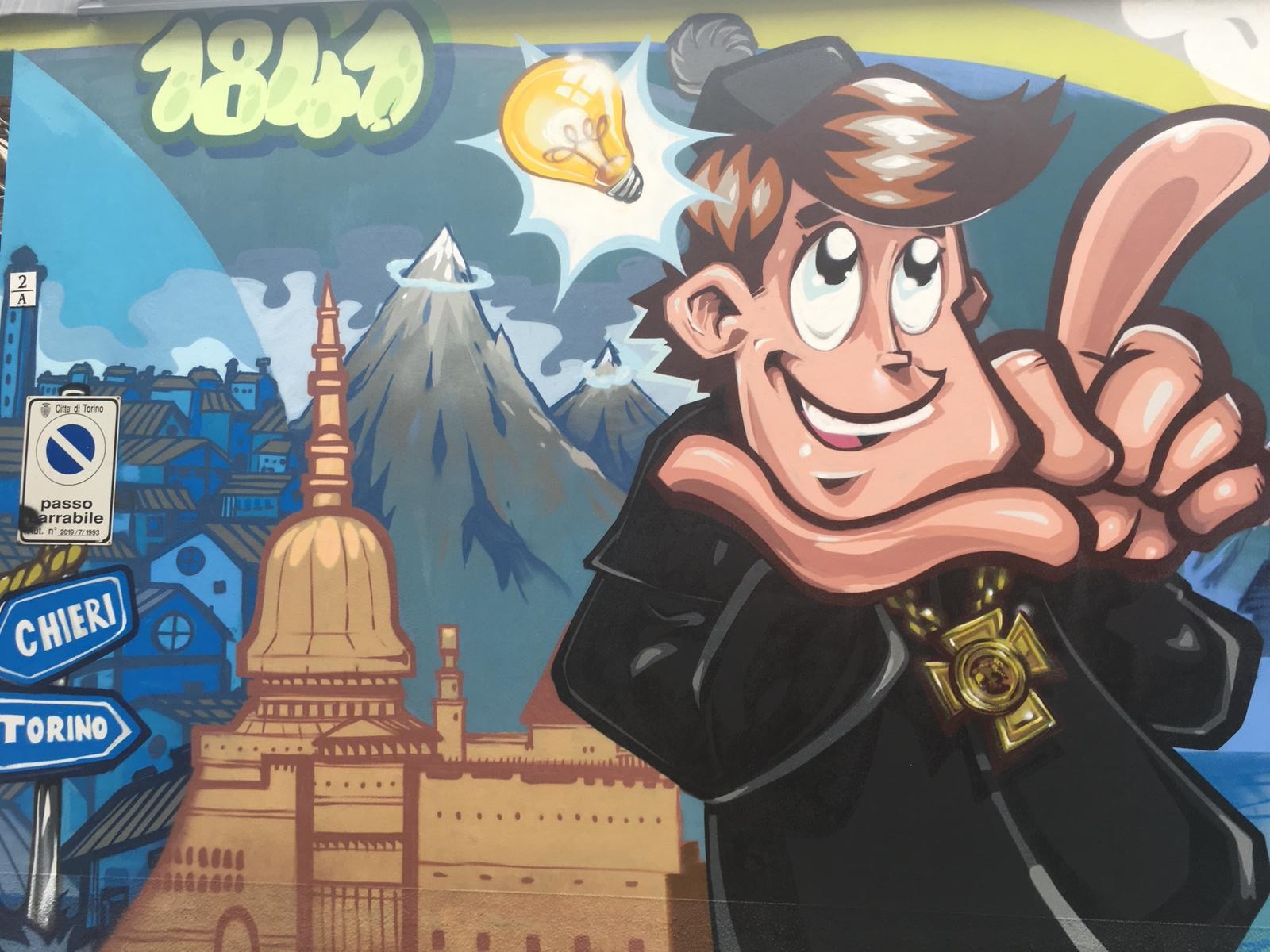 Italia - La "historia de Don Bosco" en las paredes de Valdocco