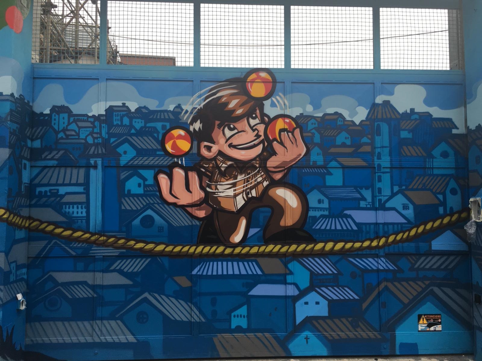 Italia - La "historia de Don Bosco" en las paredes de Valdocco