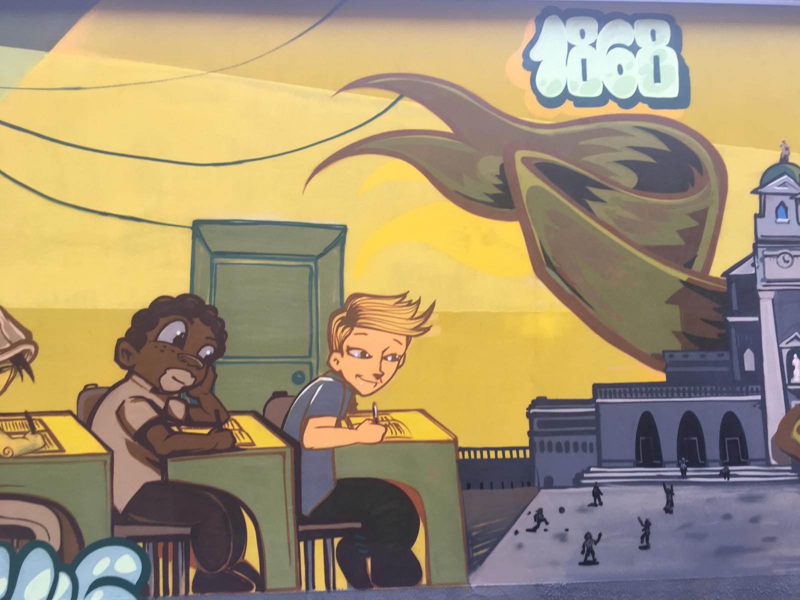 Italia - La "historia de Don Bosco" en las paredes de Valdocco