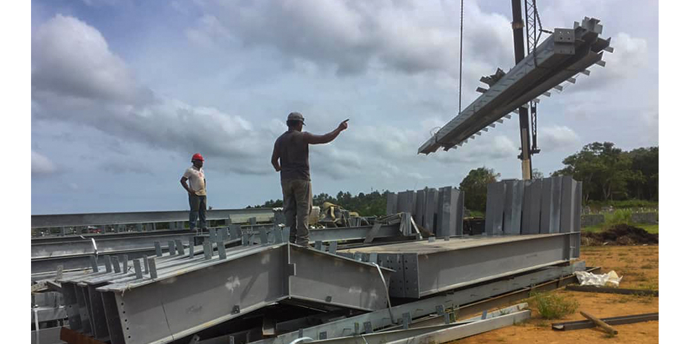 Fiji – A multi-purpose community center construction is well underway ...