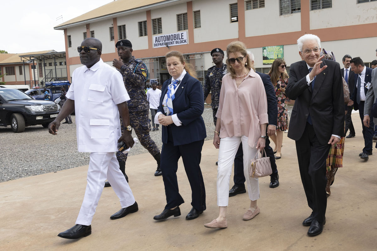 Ghana – Mattarella visita il Centro “Don Bosco” di Ashaiman: “Qui si ...