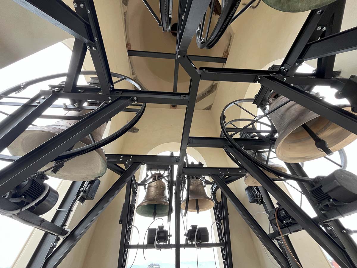 Italy – The Four New Bells of the Basilica of Mary Help of Christians