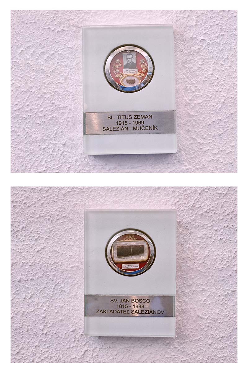 Slovakia - Inauguration of "Don Bosco and Titus Zeman" diptych