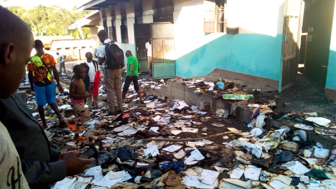 Uganda – Salesian children's dormitory in Bombo destroyed by fire