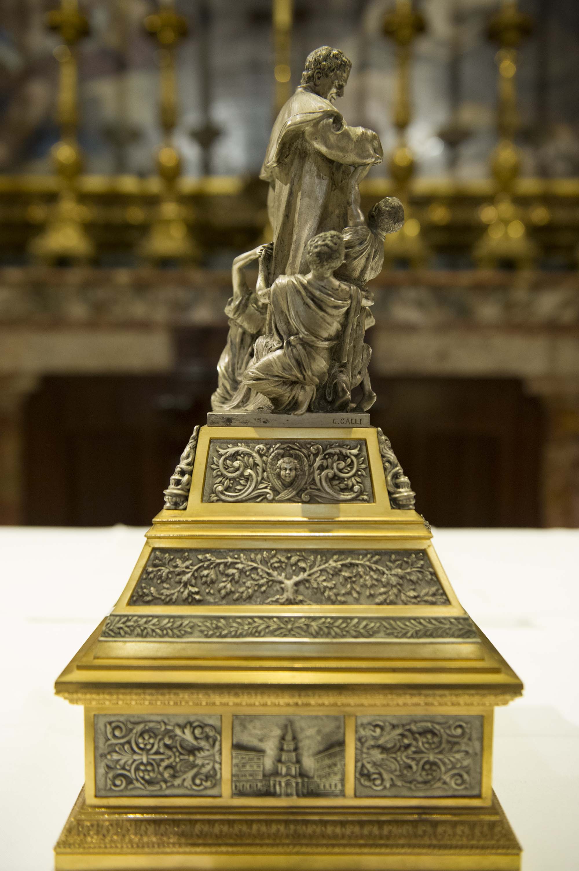 Vaticano – Relicario de Don Bosco de 1929: regalo de Don Rinaldi al ...