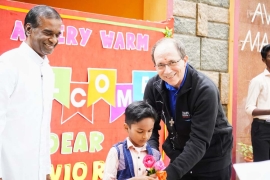 India – General Councillor for Formation, Fr. Silvio Roggia, Dialogues ...