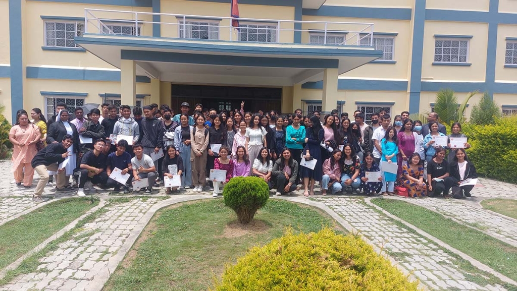 Nepal – Diplomas awarded to 140 students in the summer vocational training program at Don Bosco ...
