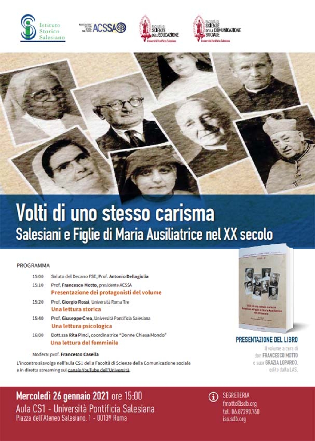 Italia – “Rostros de un mismo carisma. Salesianos e Hijas de María ...