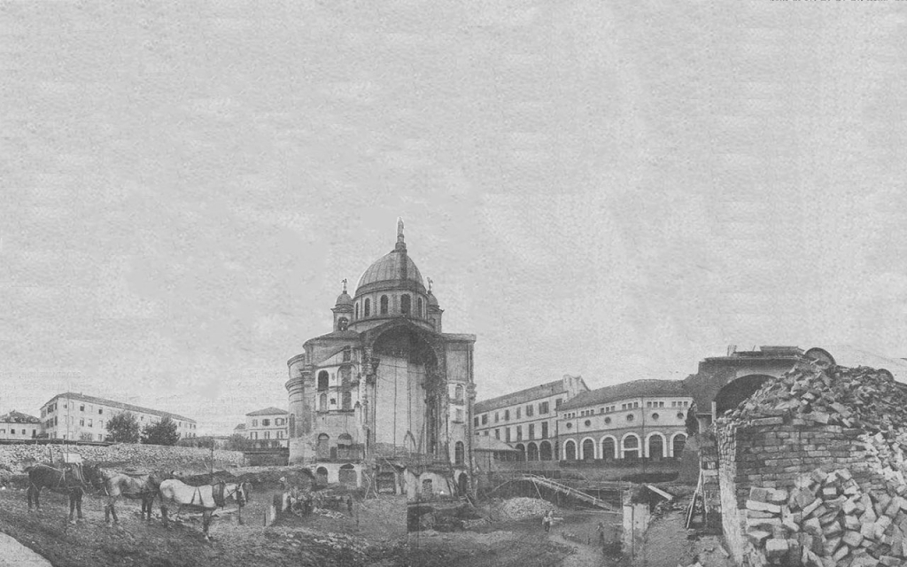 Italia – Trabajos de ampliación de la Basílica de María Auxiliadora de ...