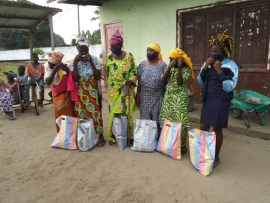 Republic of Congo - Visits to elderly and distribution of aid in fight ...