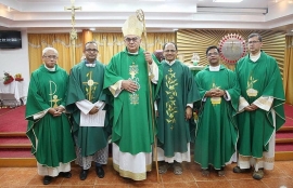 Kuwait - Installation of new pastor of "St Teresa of Child Jesus" church